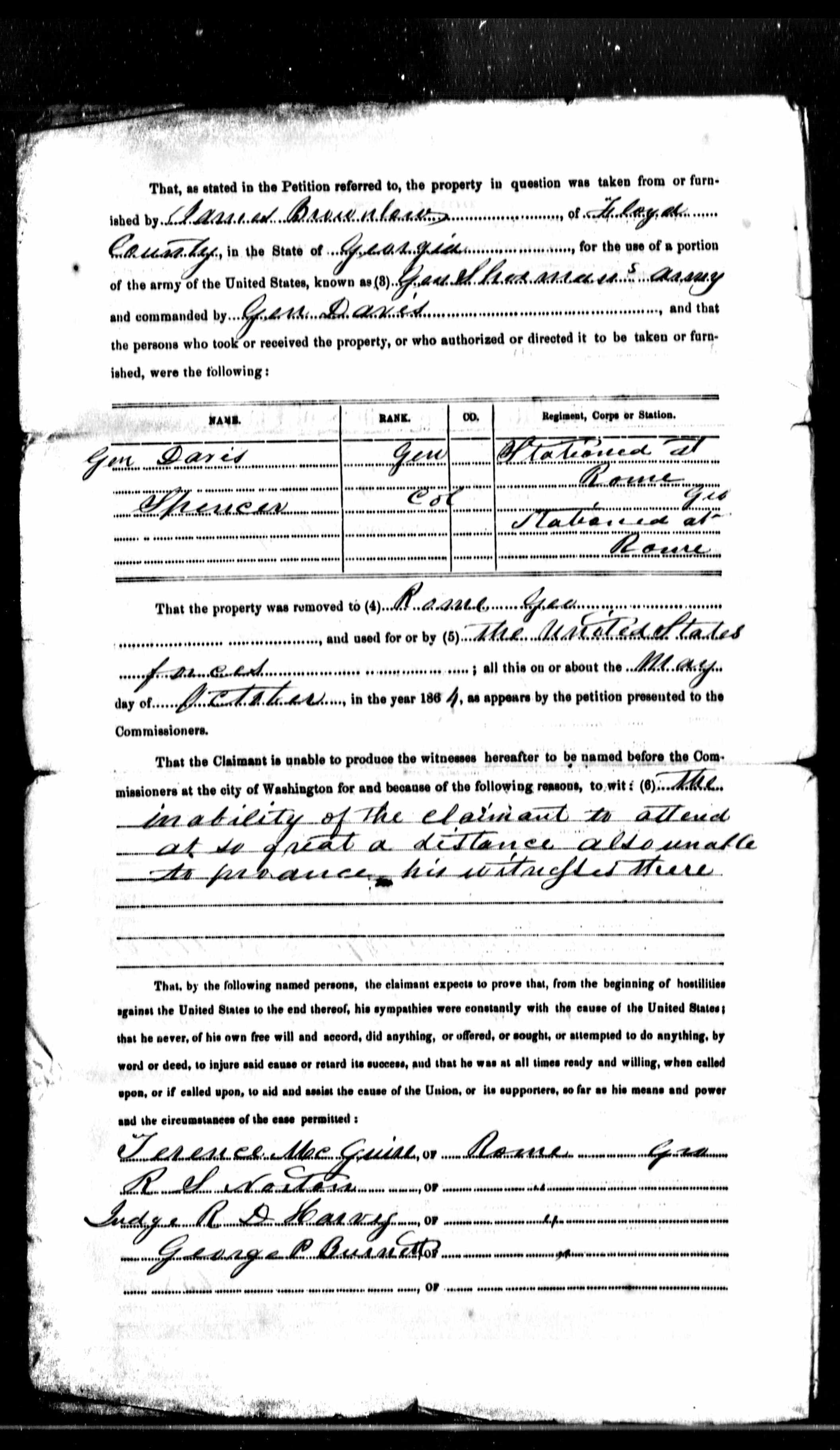 Documents: War of 1812 Page 9 : The Brownlow Family Tree